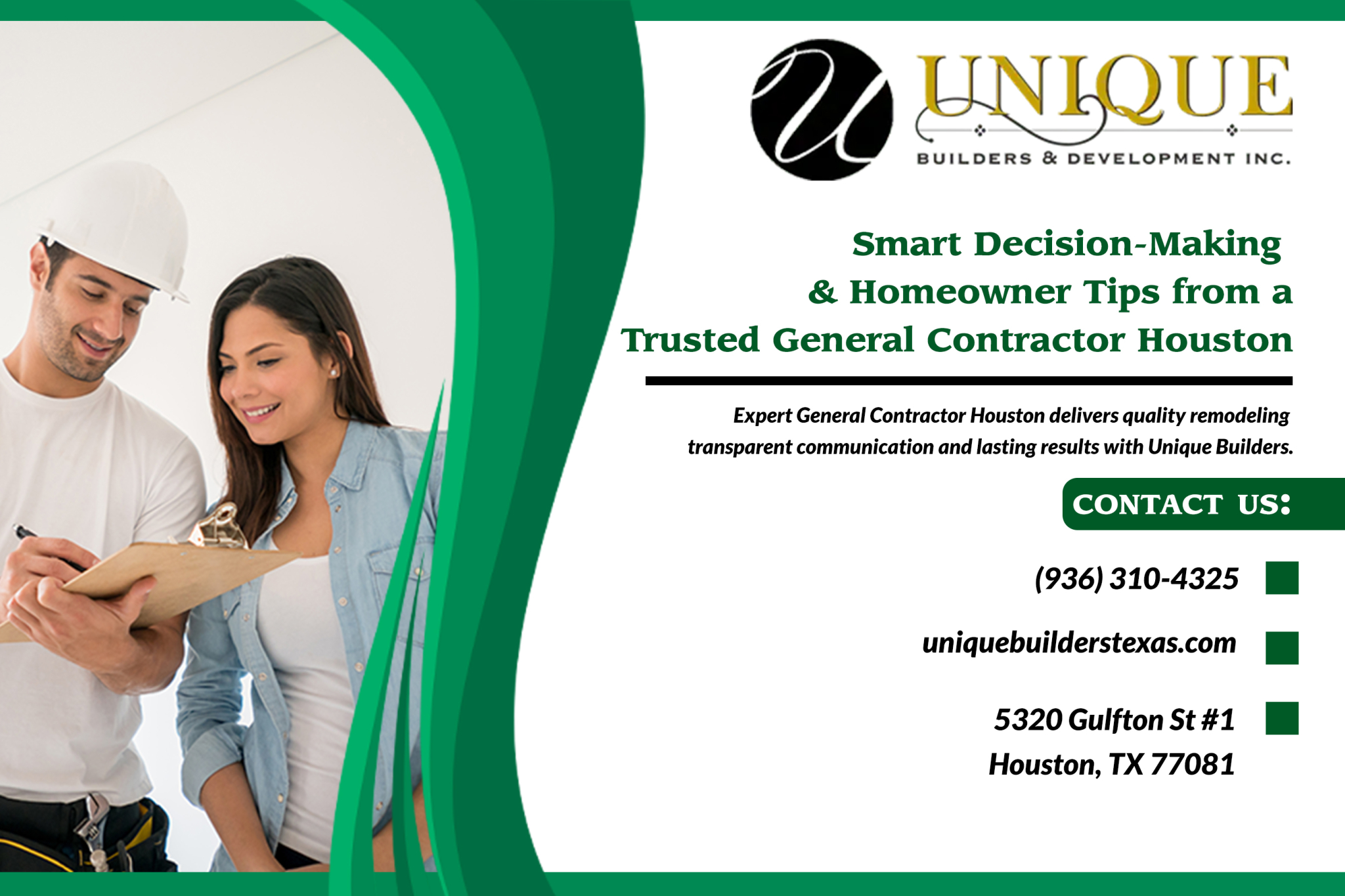 Trusted General Contractor Houston | Smart Homeowner Tips